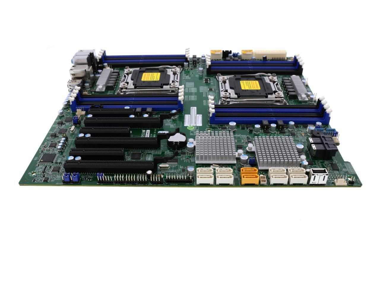 SUPERMICRO MBD-X10DAC-O Extended ATX Xeon Server Motherboard - Newegg.com