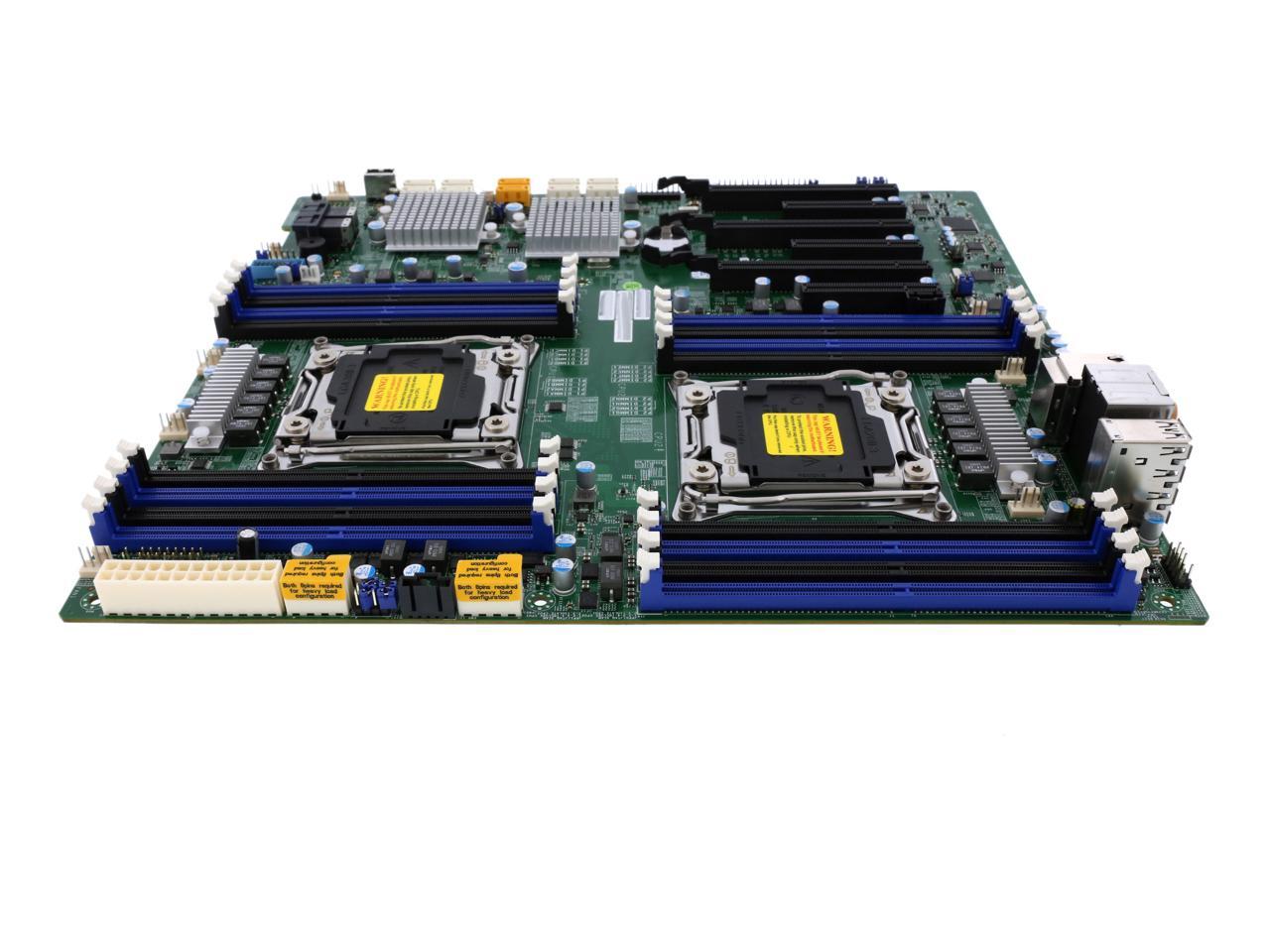 Open Box: SUPERMICRO MBD-X10DAC-O Extended ATX Xeon Server Motherboard ...
