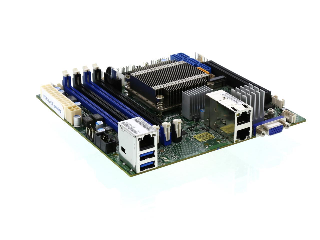 SUPERMICRO MBD-X10SDV-4C-TLN2F-O Intel Xeon D-1521 Mini ITX Server ...