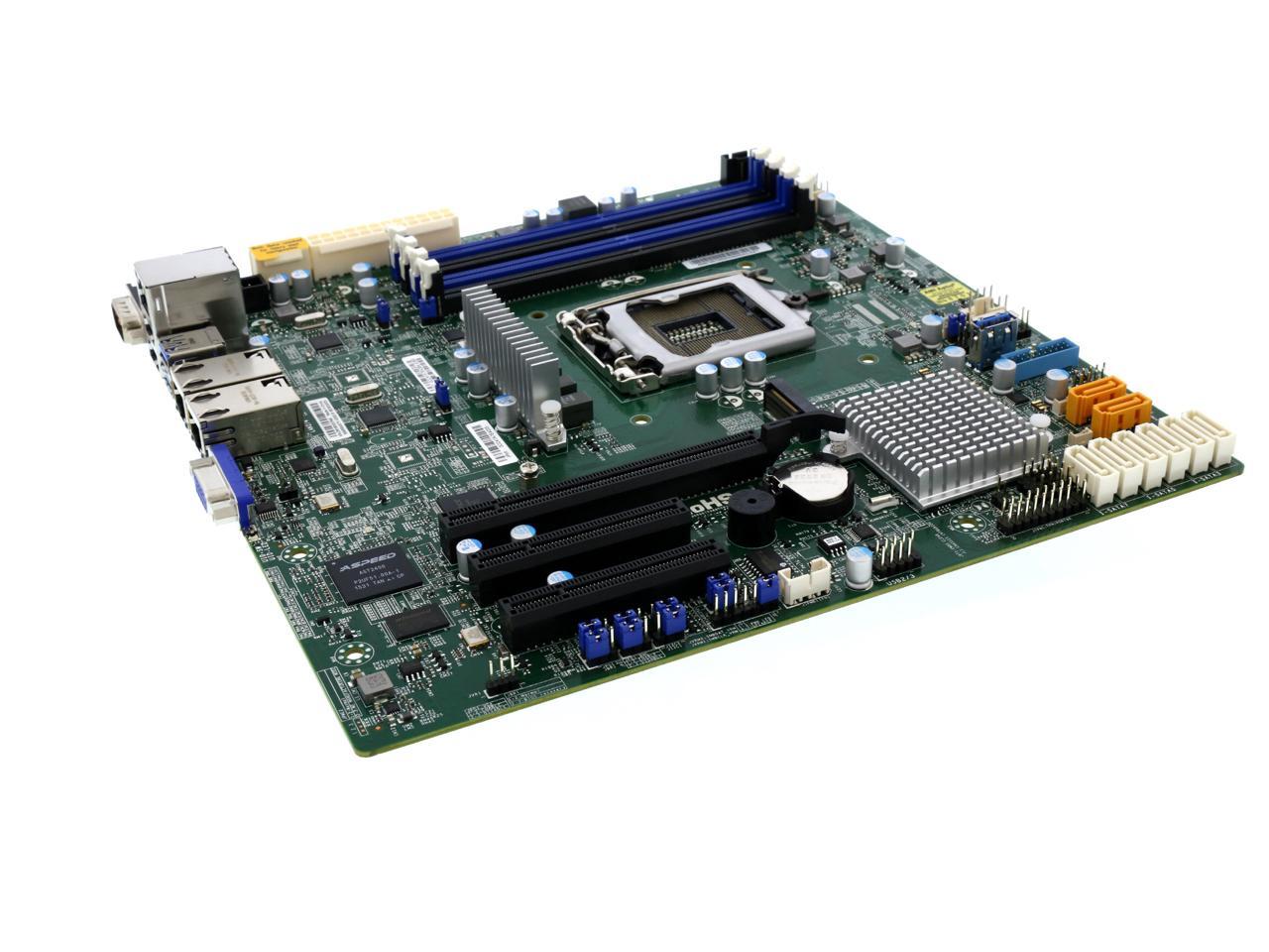 SUPERMICRO MBD-X11SSH-F-O Micro ATX Server Motherboard - Newegg.com