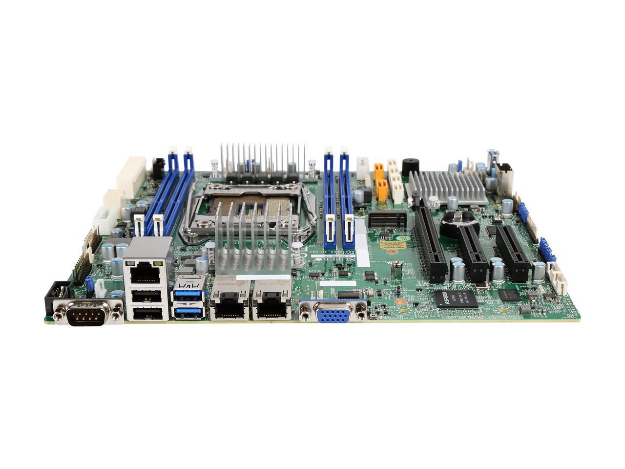 SUPERMICRO X10SRM-TF Micro ATX Server Motherboard - Newegg.com
