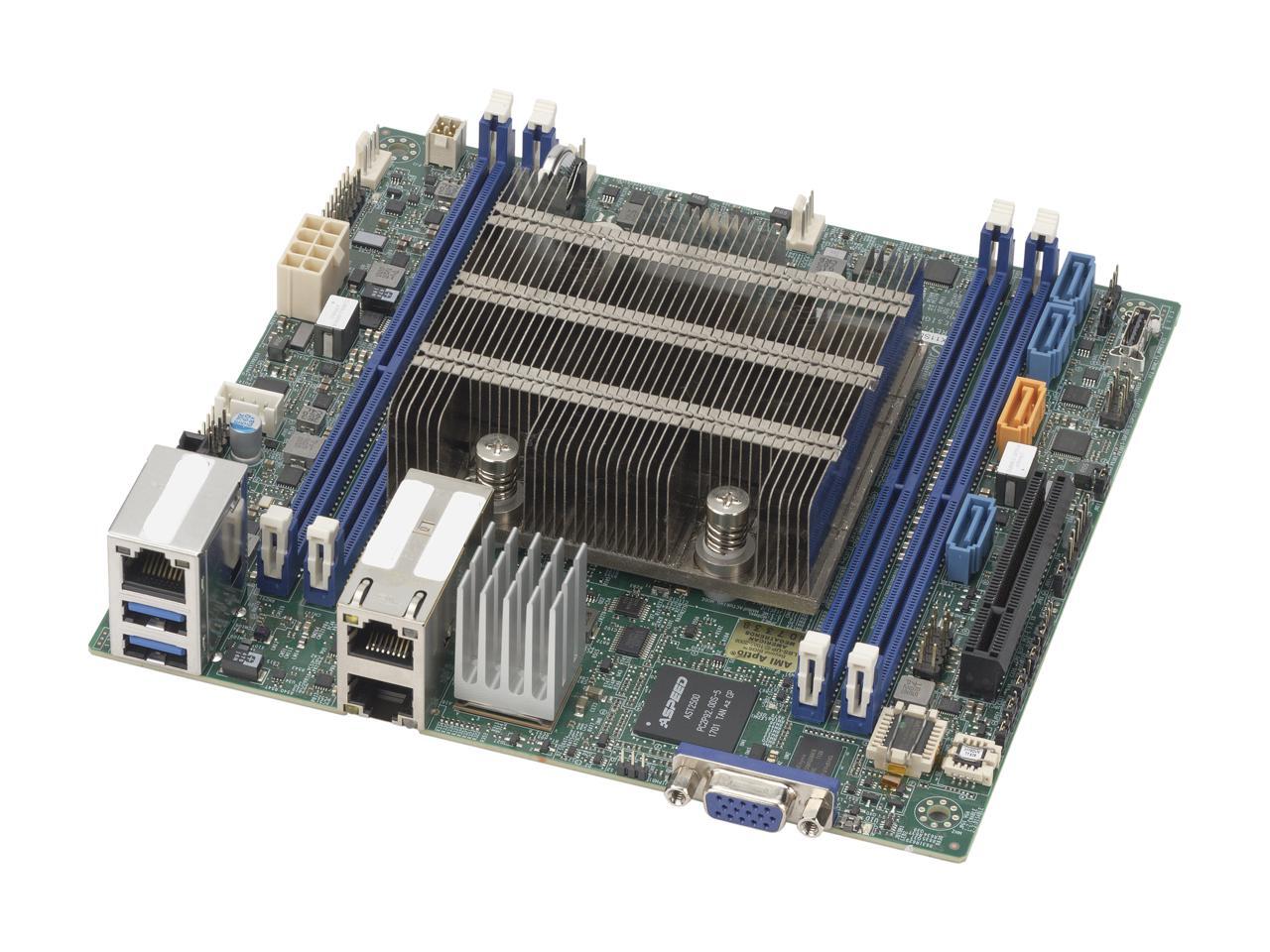 Supermicro X11SDV-4C-TLN2F Server Motherboard - Intel Xeon D-2123IT ...