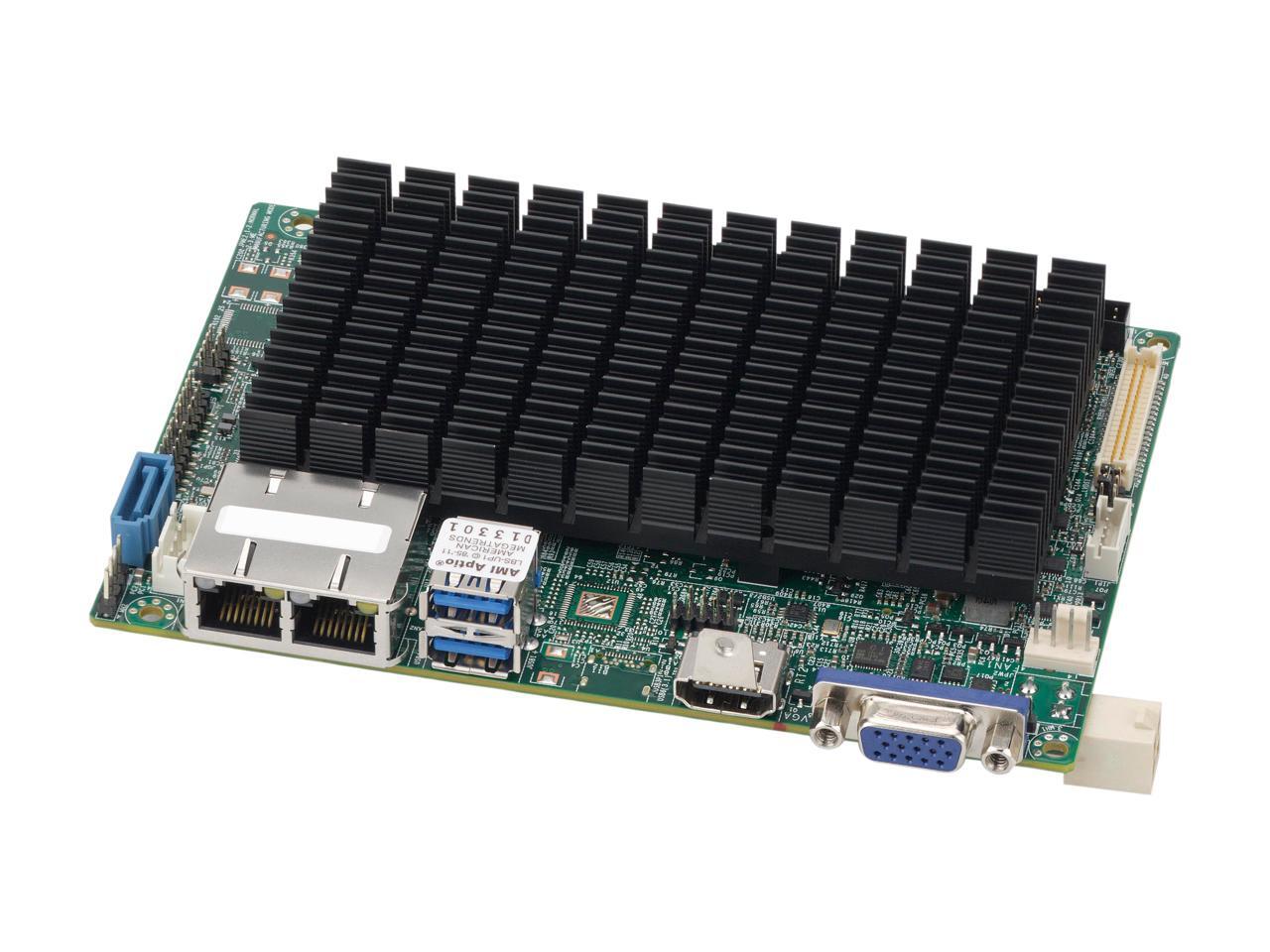 SUPERMICRO MBD-A2SAN-E-O Intel Atom Processor E3940 Motherboard / CPU ...