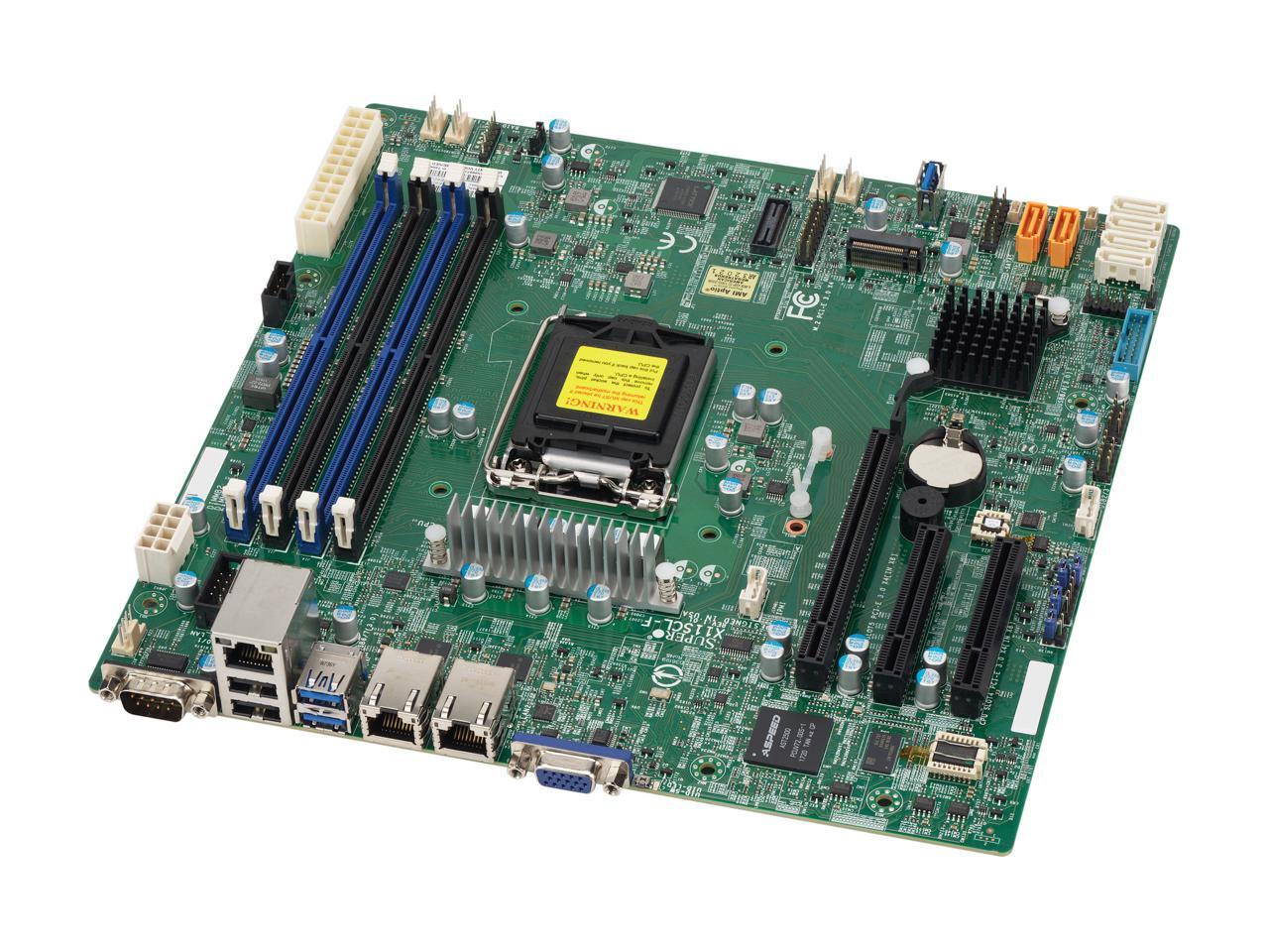 SUPERMICRO MBD-X11SCL-F-O Micro ATX Server Motherboard - Newegg.com