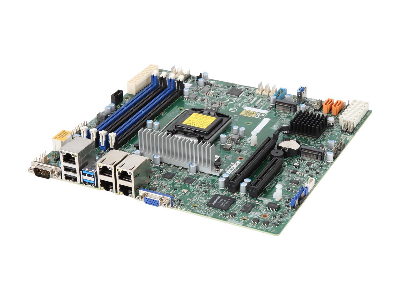 SUPERMICRO MBD-X11SCH-LN4F-O Micro ATX Server Motherboard - Newegg.ca