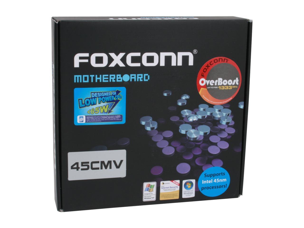 Foxconn 45CMV LGA 775 Micro ATX Intel Motherboard - Newegg.com