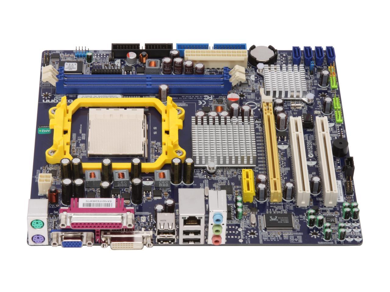 Foxconn A74MX-K AM2+/AM2 Micro ATX AMD Motherboard - Newegg.com