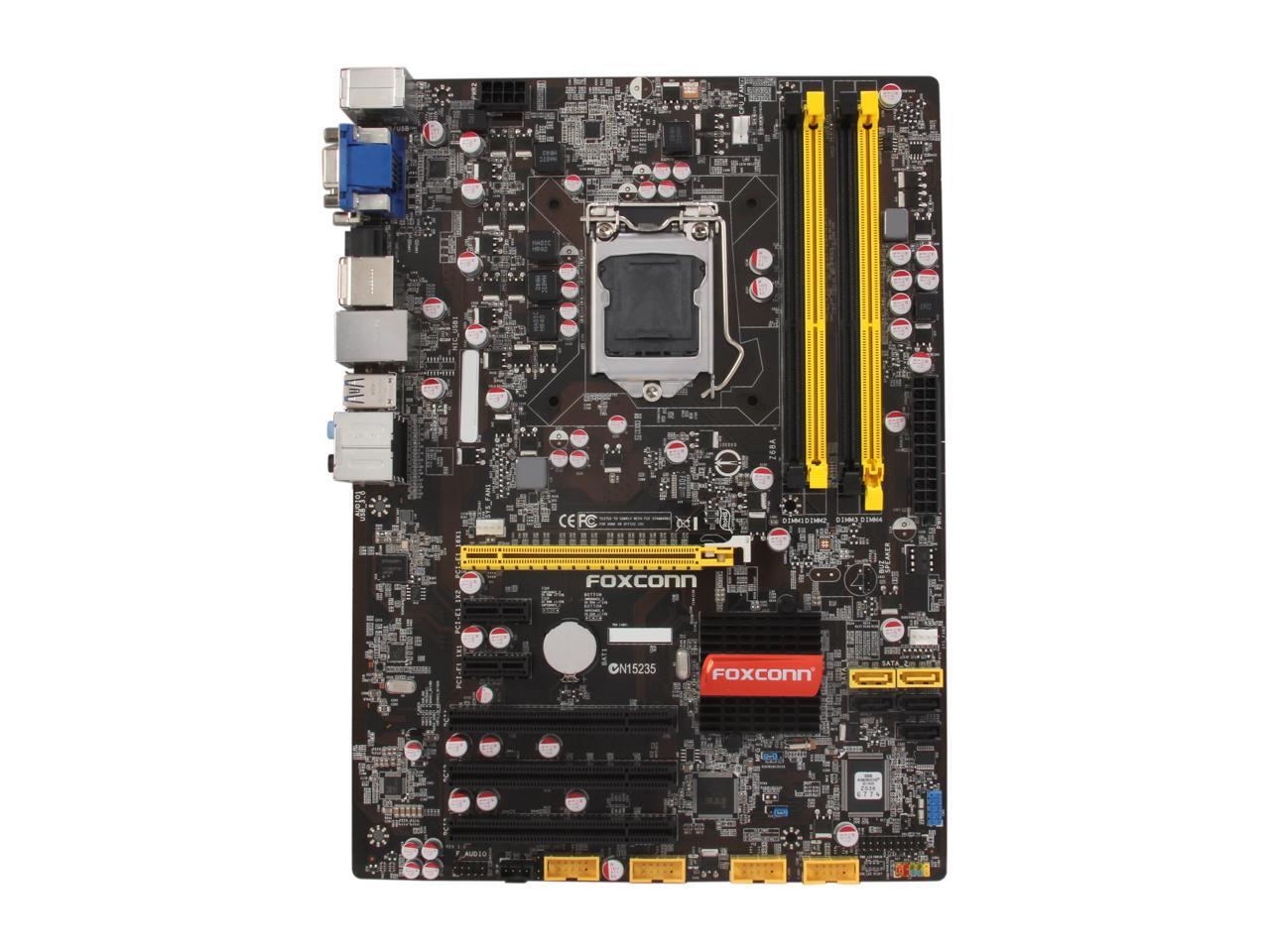Foxconn Z68A-S LGA 1155 ATX Intel Motherboard - Newegg.com