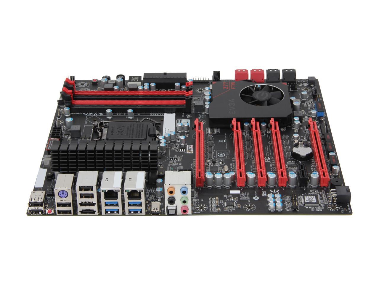 EVGA Z77 FTW 151-IB-E699-KR LGA 1155 Intel Z77 SATA 6Gb/s USB 3.0 ...