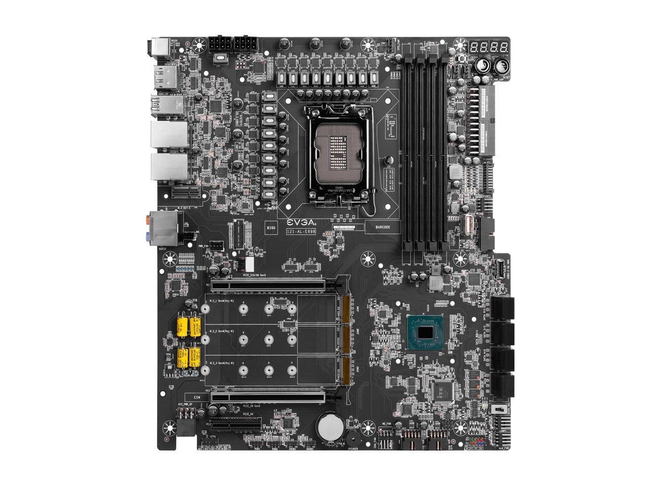 EVGA Z690 CLASSIFIED, 121-AL-E698-KR, LGA 1700, Intel Z690, PCIe Gen5 ...