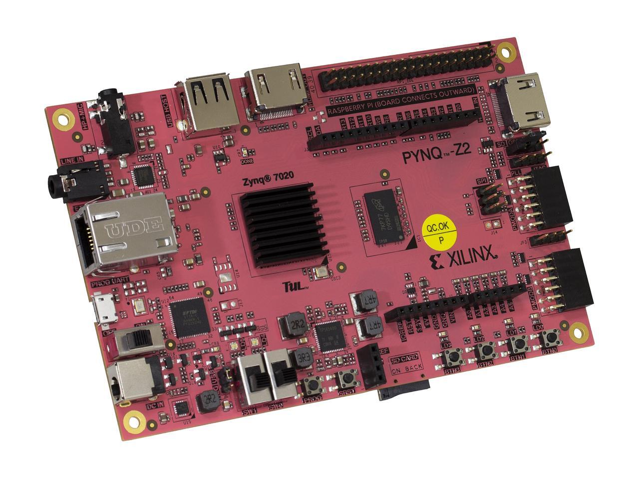 TUL PYNQ-Z2 with Xilinx XC7Z020-1CLG400C FPGA SoC - Newegg.com