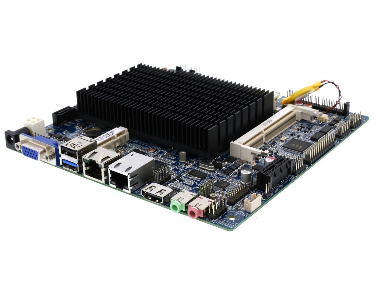 Habey MITX-6770 Intel Celeron (bay Trail) Quad Core J1900 Thin Mini-itx Embedded Server Board ...