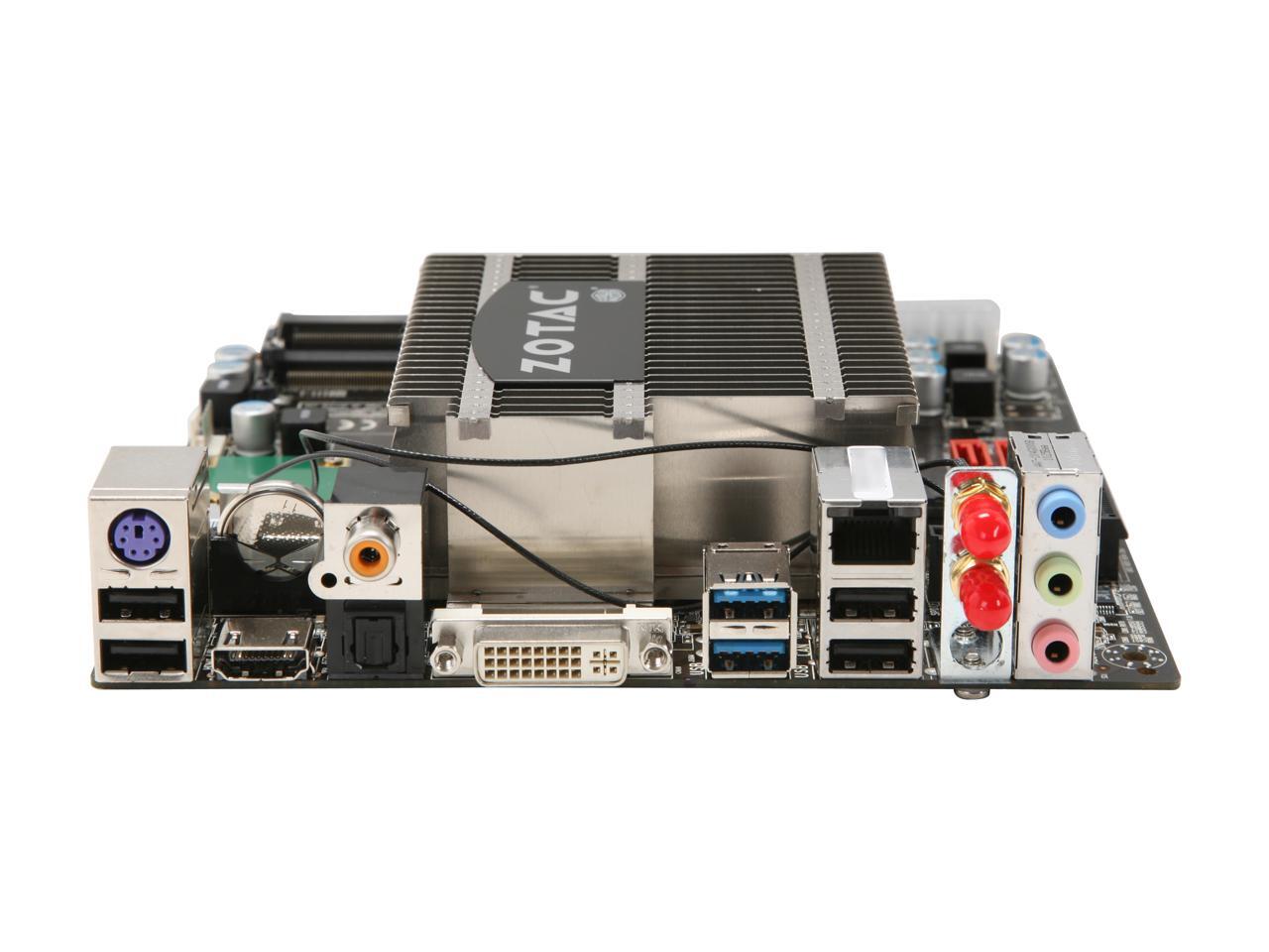 ZOTAC IONITX-S-E Intel Atom D525 (1.8GHz, Dual-Core) Mini ITX ...