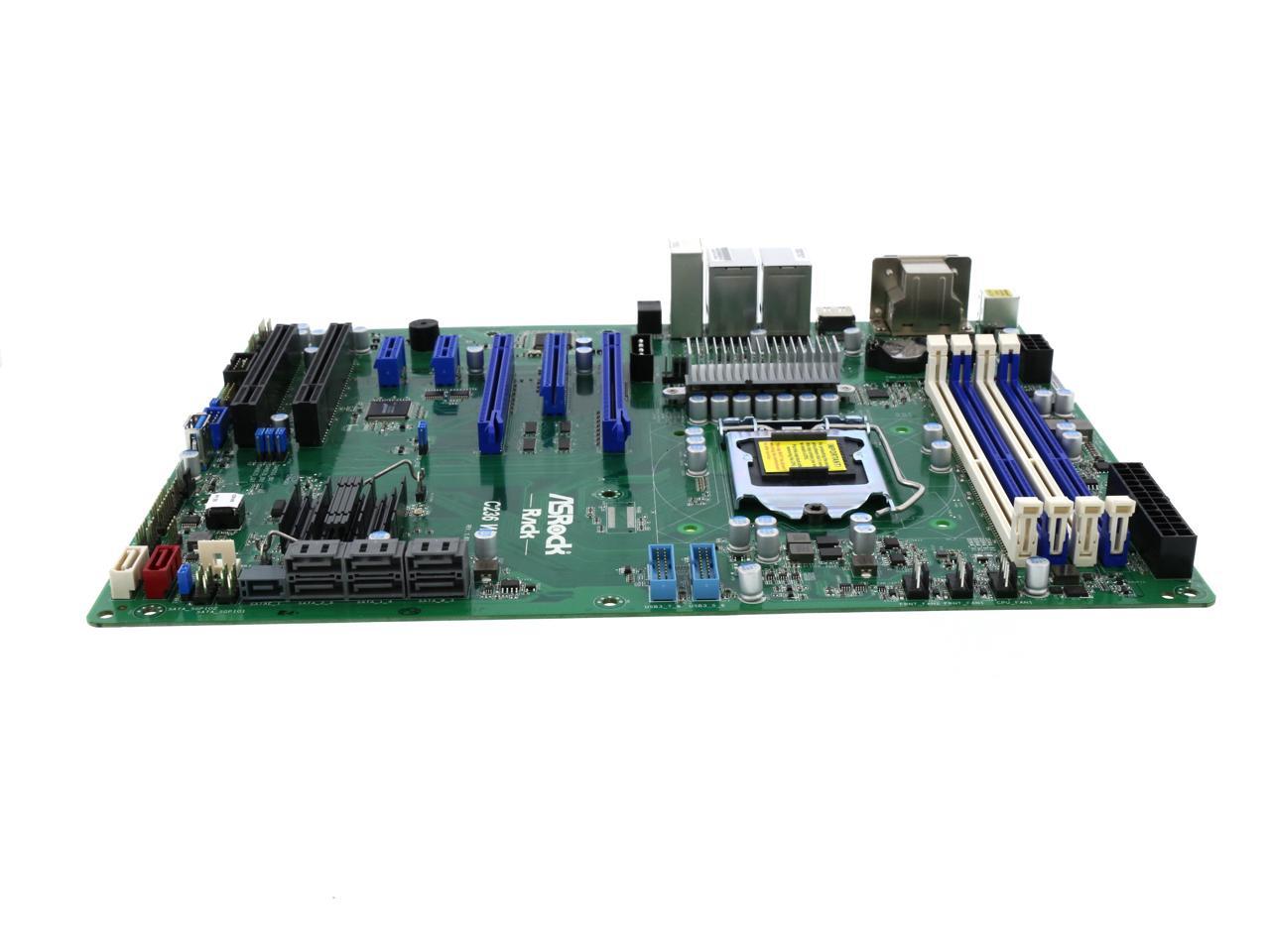 ASRock Rack C236 WS ATX Server Motherboard LGA 1151 Intel C236 - Newegg.com