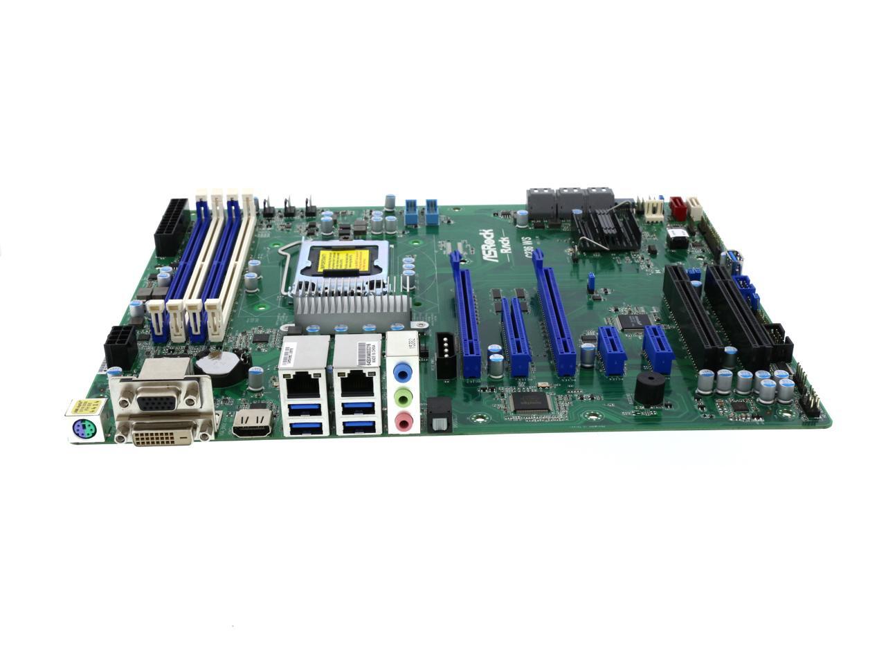 ASRock Rack C236 WS ATX Server Motherboard LGA 1151 Intel C236 - Newegg.com