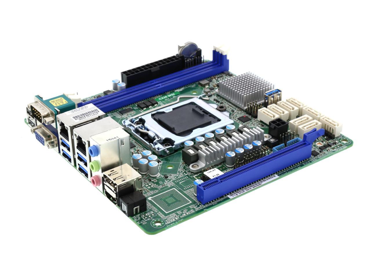 ASRock Rack C236 WSI Mini ITX Server Motherboard LGA 1151 Intel C236 ...