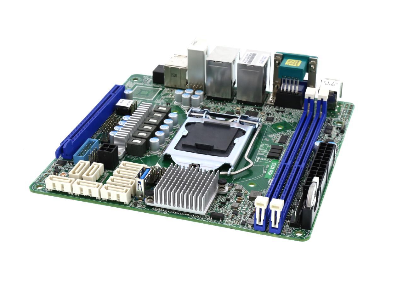ASRock Rack C236 WSI Mini ITX Server Motherboard LGA 1151 Intel C236 ...