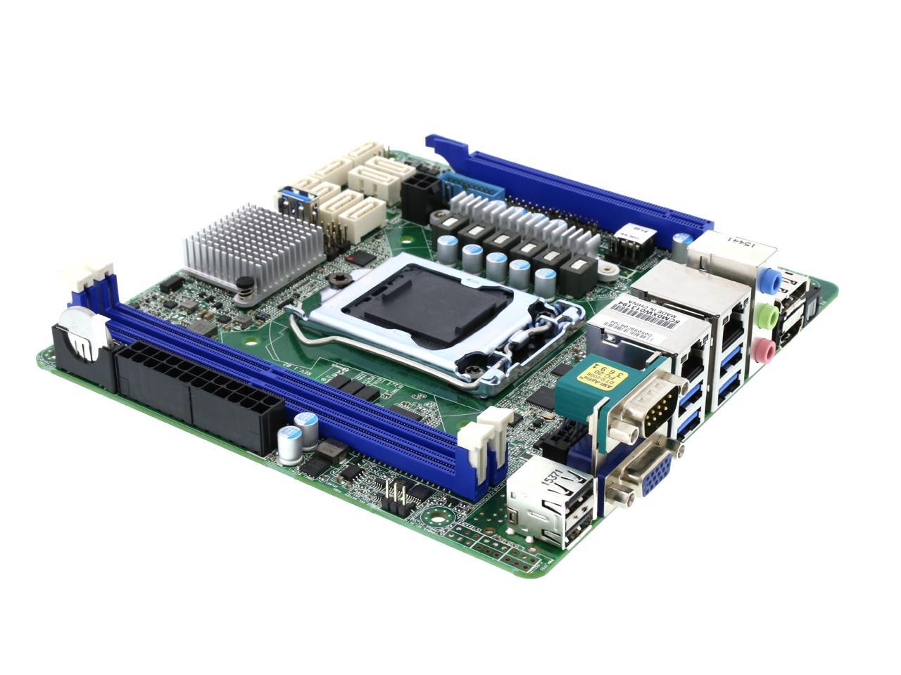 ASRock Rack C236 WSI Mini ITX Server Motherboard LGA 1151 Intel C236 ...