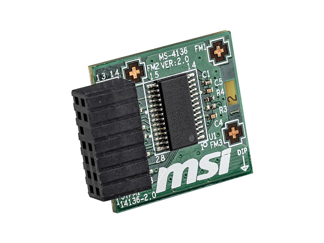 MSI Model TPM2 Infineon 9635 TPM-3.19 Module - Newegg.com