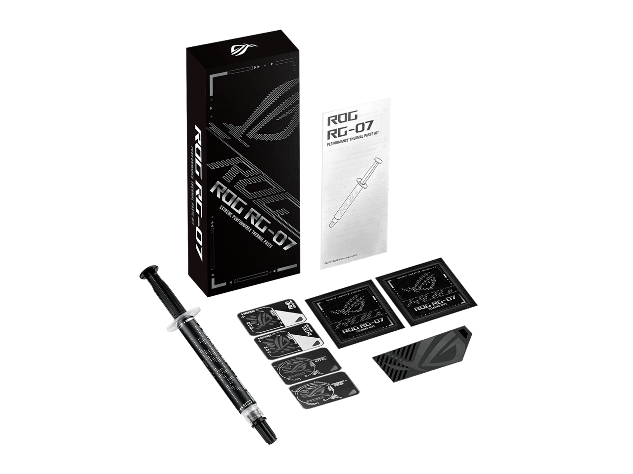 ASUS ROG RG-07 PERFORMANCE THERMAL PASTE KIT - 3 Grams, 2.5 W/m.k Rated ...