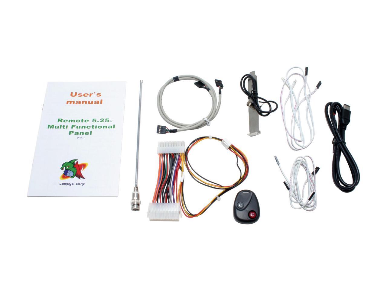 Black Remote Multi-functional Control Panel - Newegg.com