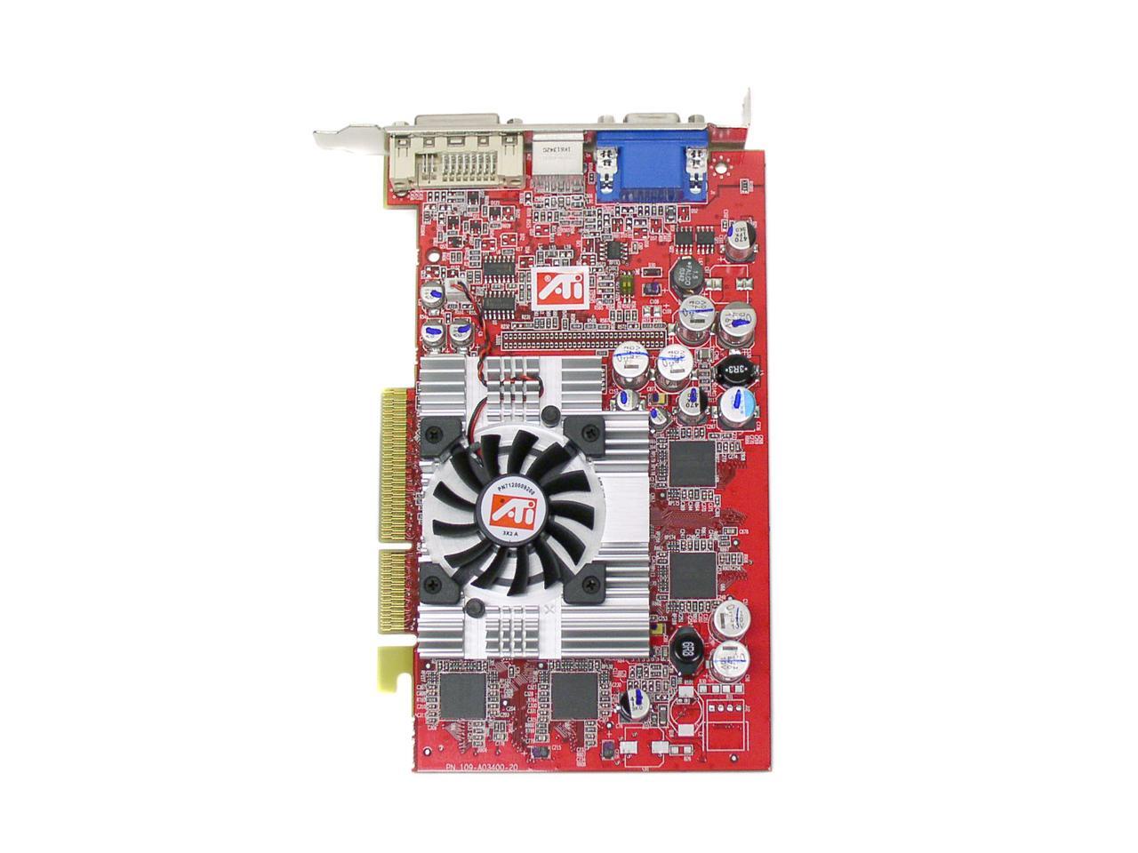 ATI RADEON 9600XT 128MB Radeon 9600XT 128MB 128-bit DDR AGP 4X/8X Video ...