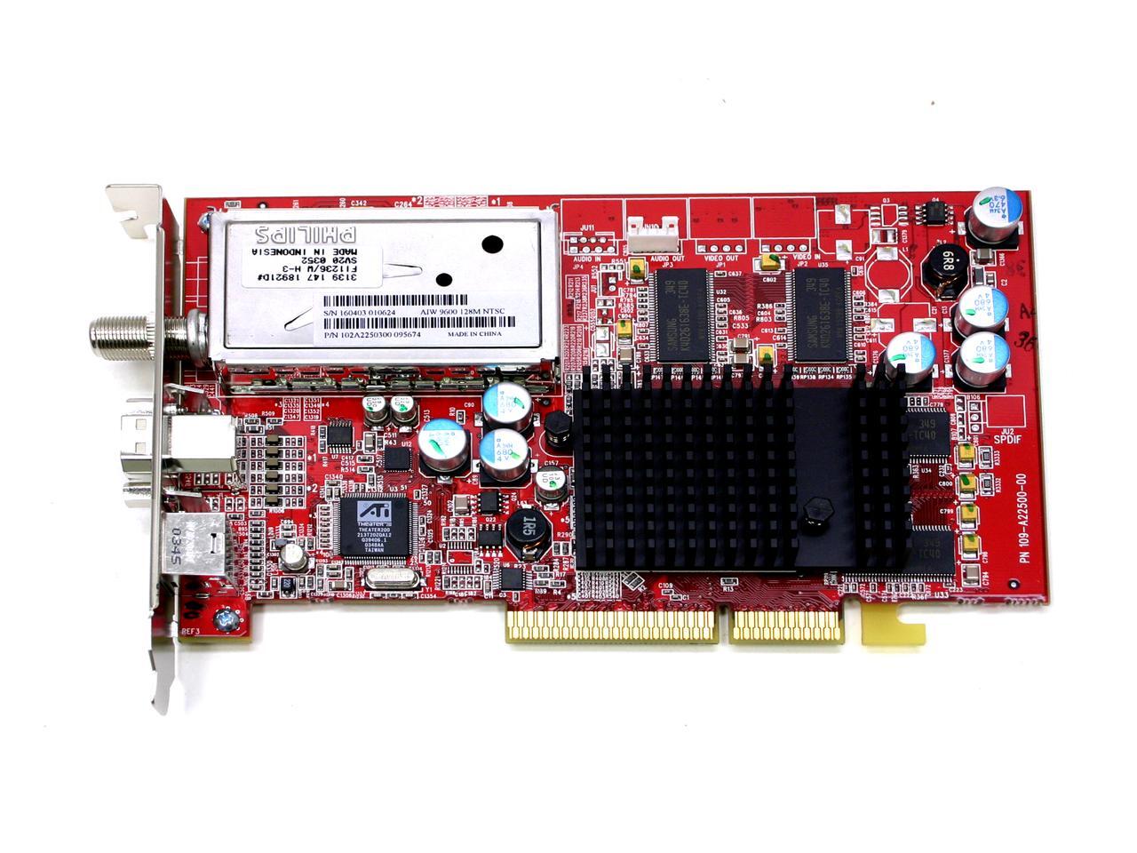 Open Box: ATI Radeon 9600 All-in-Wonder Video Card 100-714116 - Newegg.com