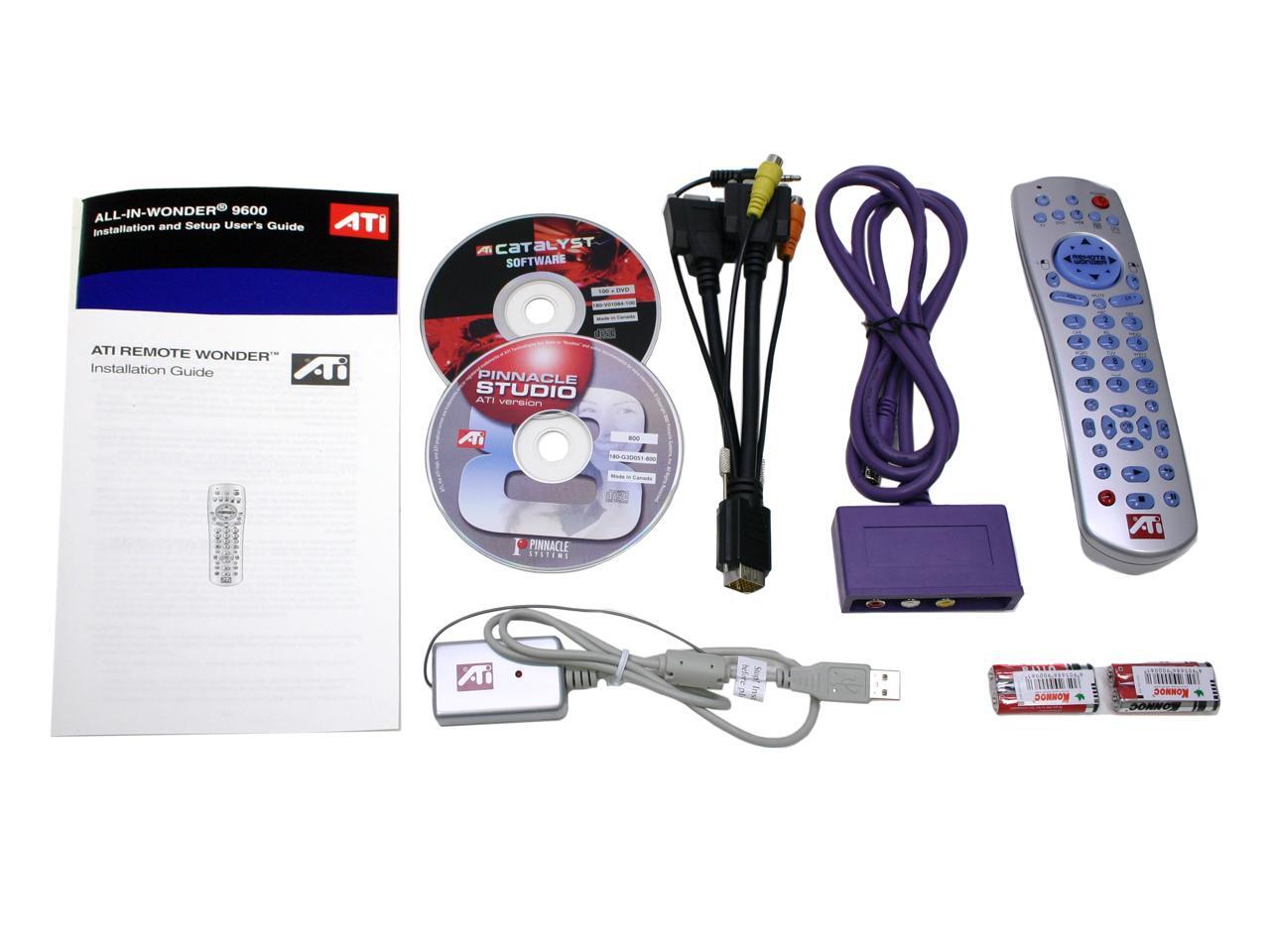 Open Box: ATI Radeon 9600 All-in-Wonder Video Card 100-714116 - Newegg.com