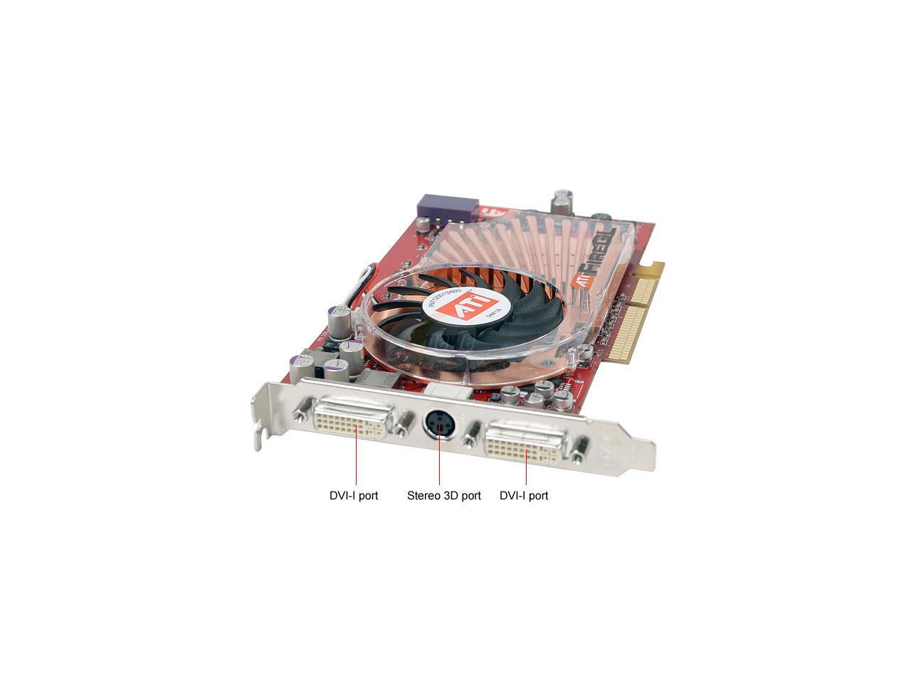 ATI FireGL X3-256 FireGL X3 256MB 256-bit GDDR3 AGP 4X/8X HDCP Ready ...