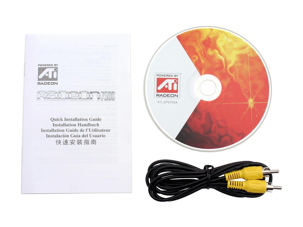 ATI Radeon 7500 Video Card RADEON 7500 64 PCI - Newegg.com