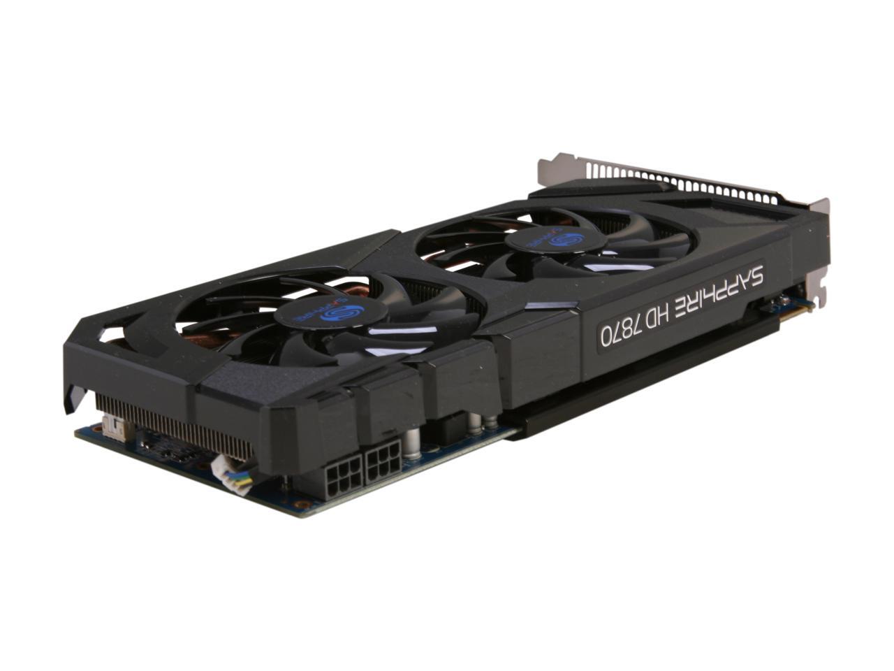 SAPPHIRE Radeon HD 7870 GHz Edition 2GB 256-bit GDDR5 PCI Express 3.0 ...