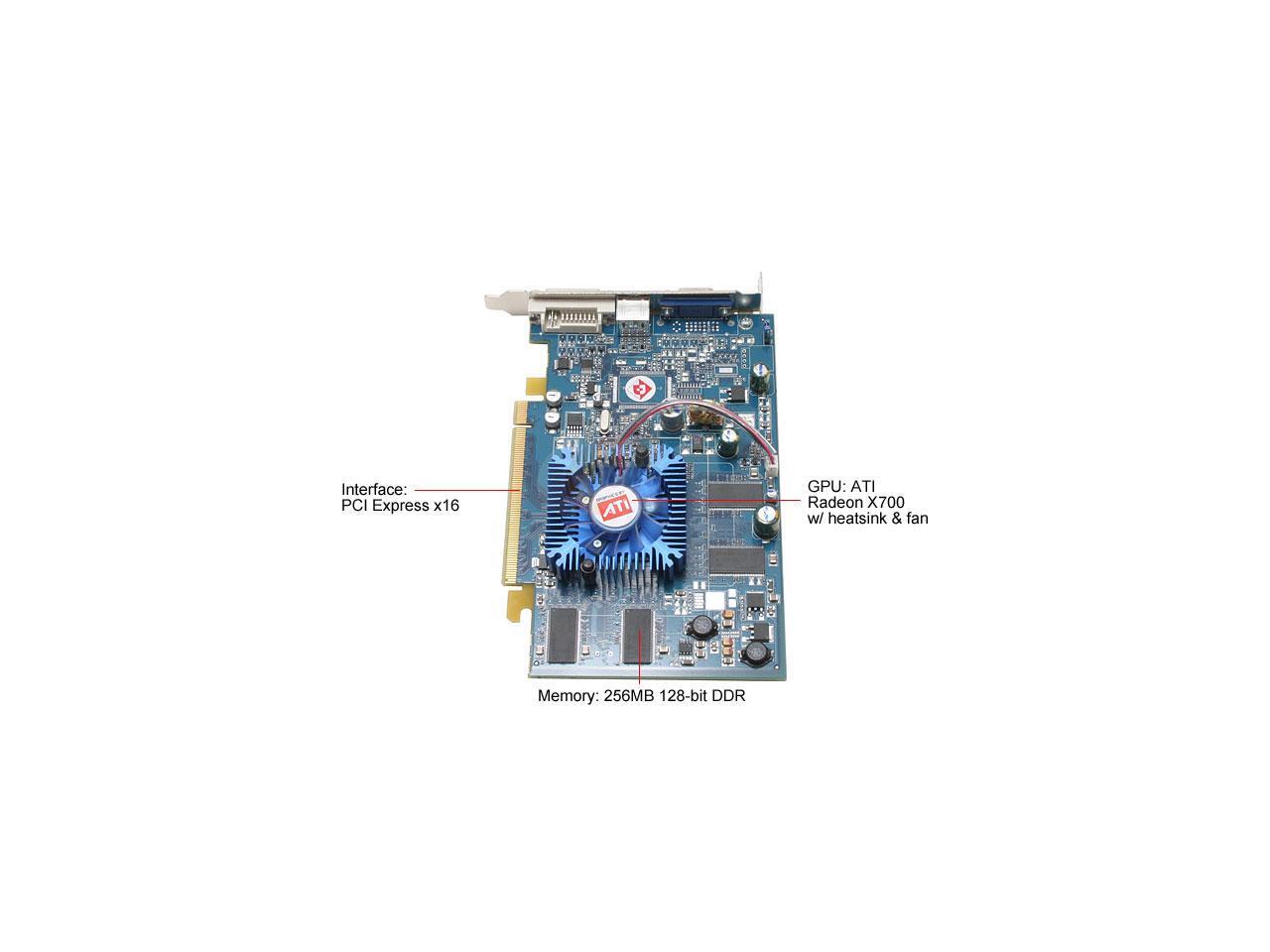 DIAMOND Radeon X700 Video Card GX700PCIE256SB - Newegg.com