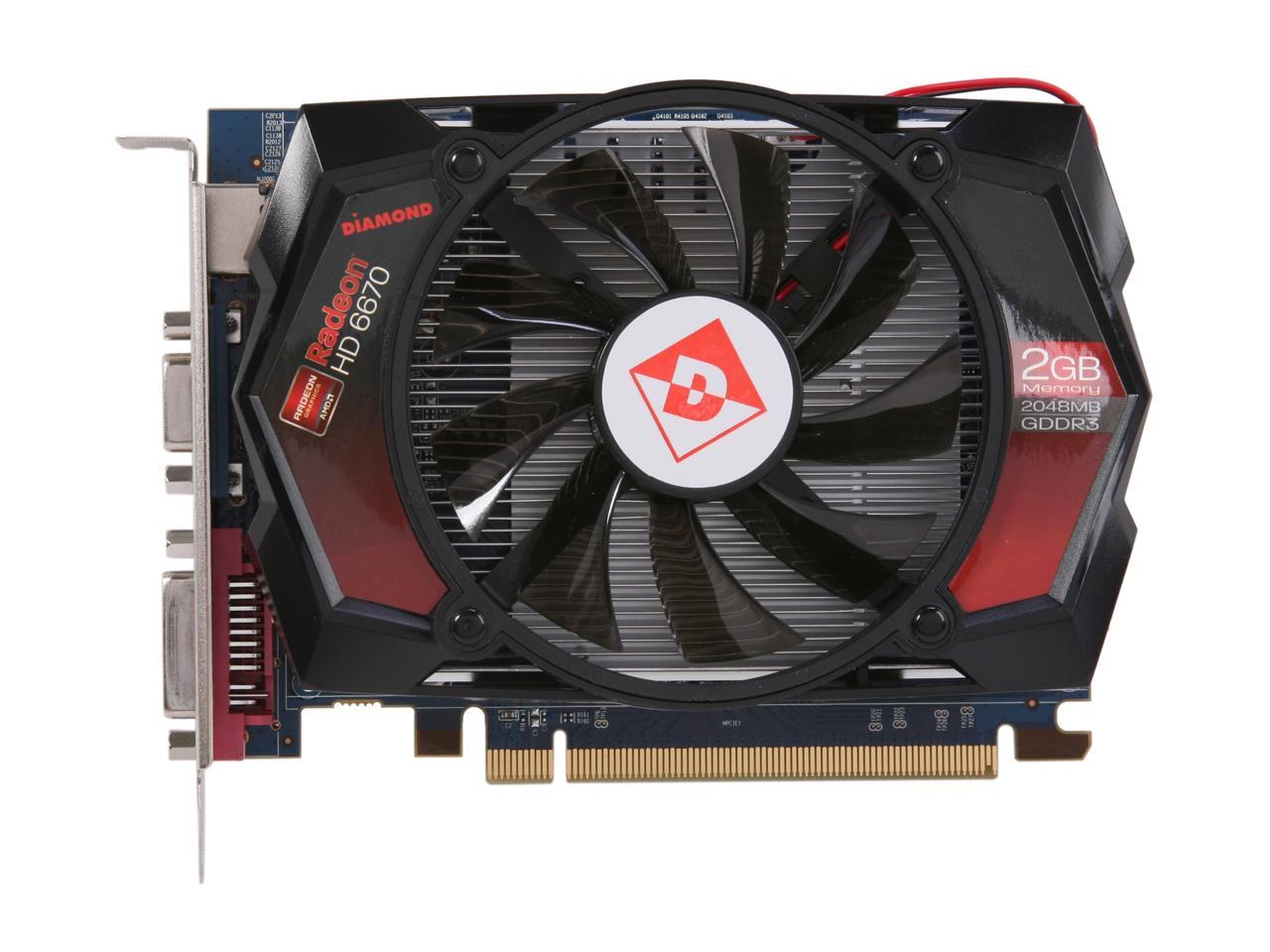 DIAMOND Radeon HD 6670 Video Card 6670PE32G - Newegg.com