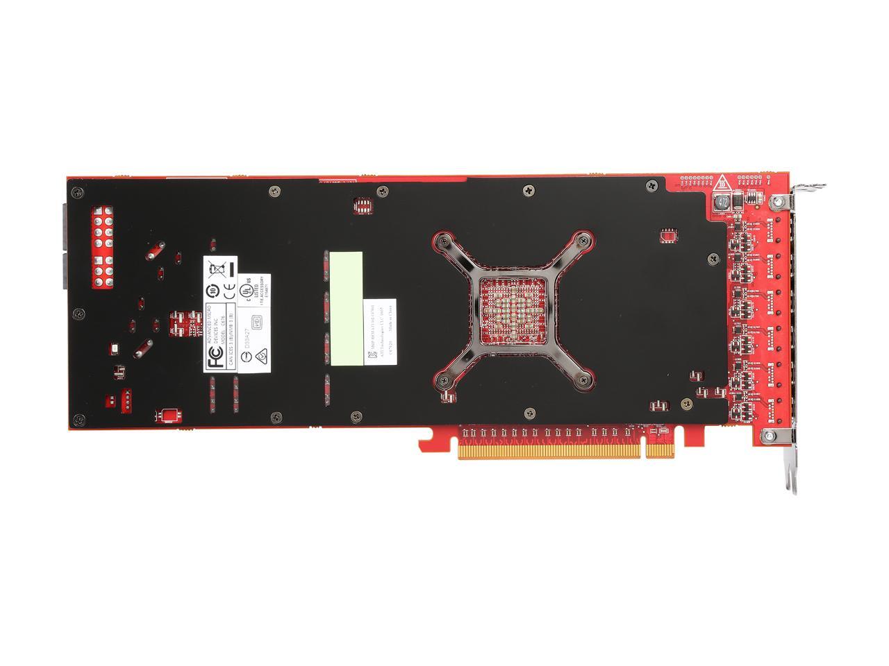 AMD FirePro W9100 100-505989 32GB 512-bit GDDR5 PCI Express 3.0 x16 ...