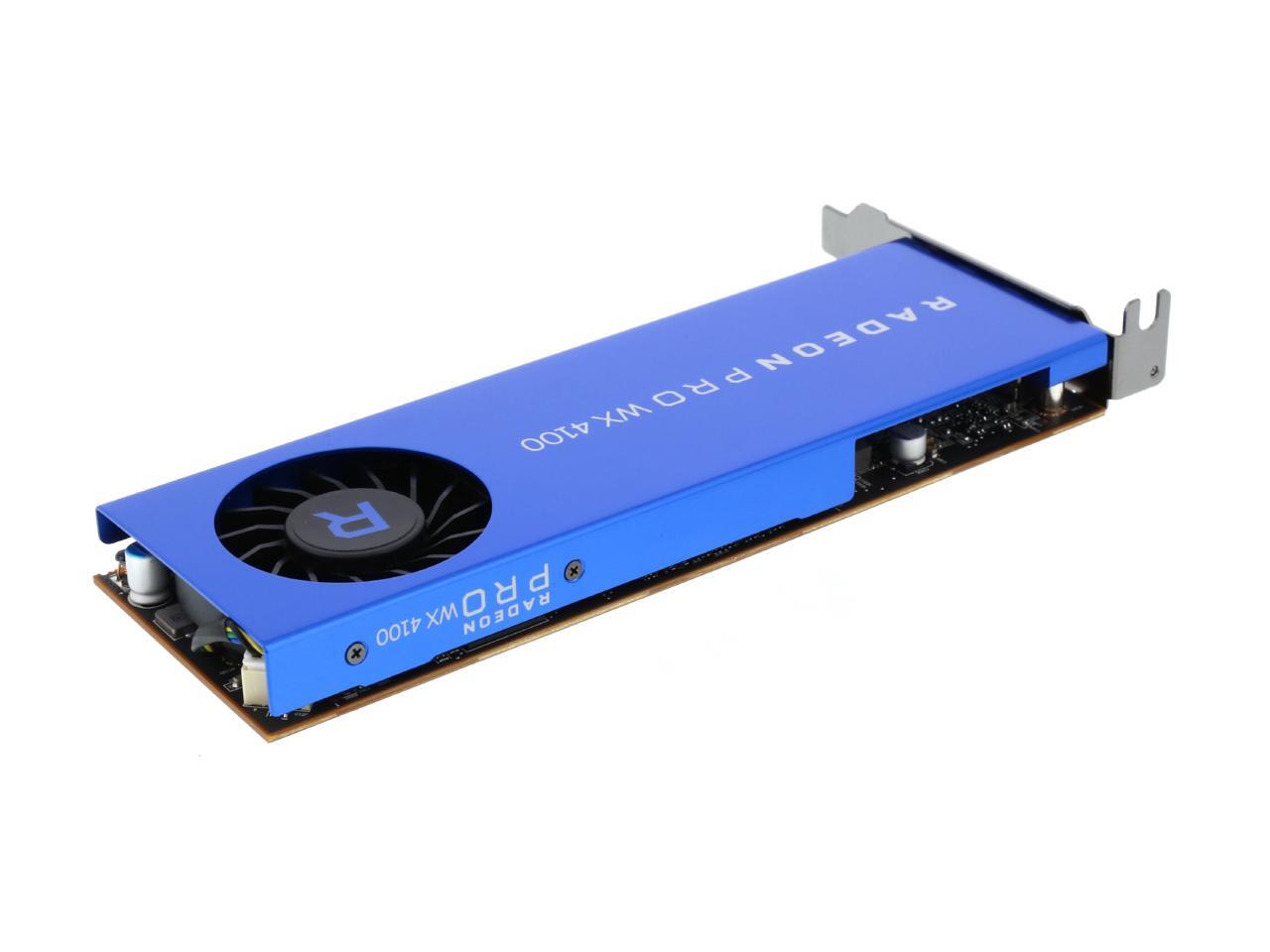 Radeon Pro WX 4100 100-506008 4GB 128-bit GDDR5 Low Profile Workstation ...