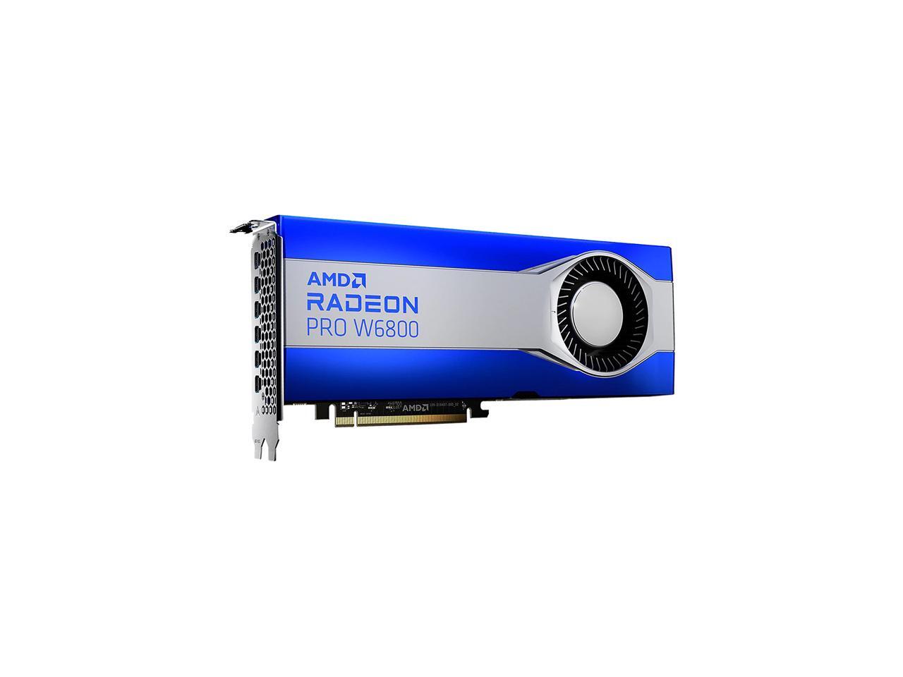 AMD Radeon Pro W6800 100-506157 32GB 256-bit GDDR6 PCI Express 4.0 x16 ...