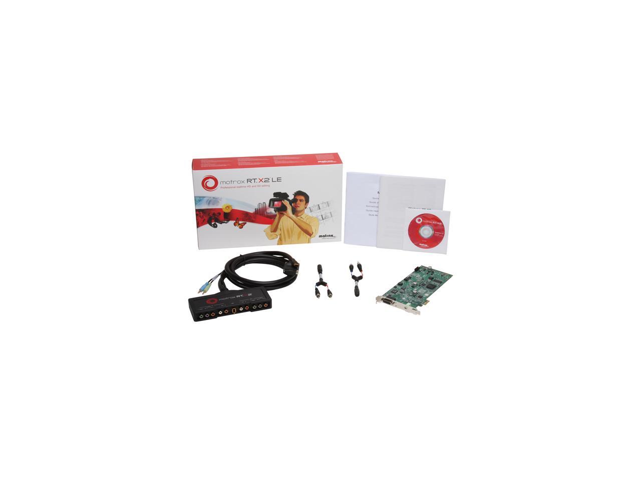 Matrox RT.X2 RT.X2 LE PCI Express x1 Workstation Video Card - Newegg.com