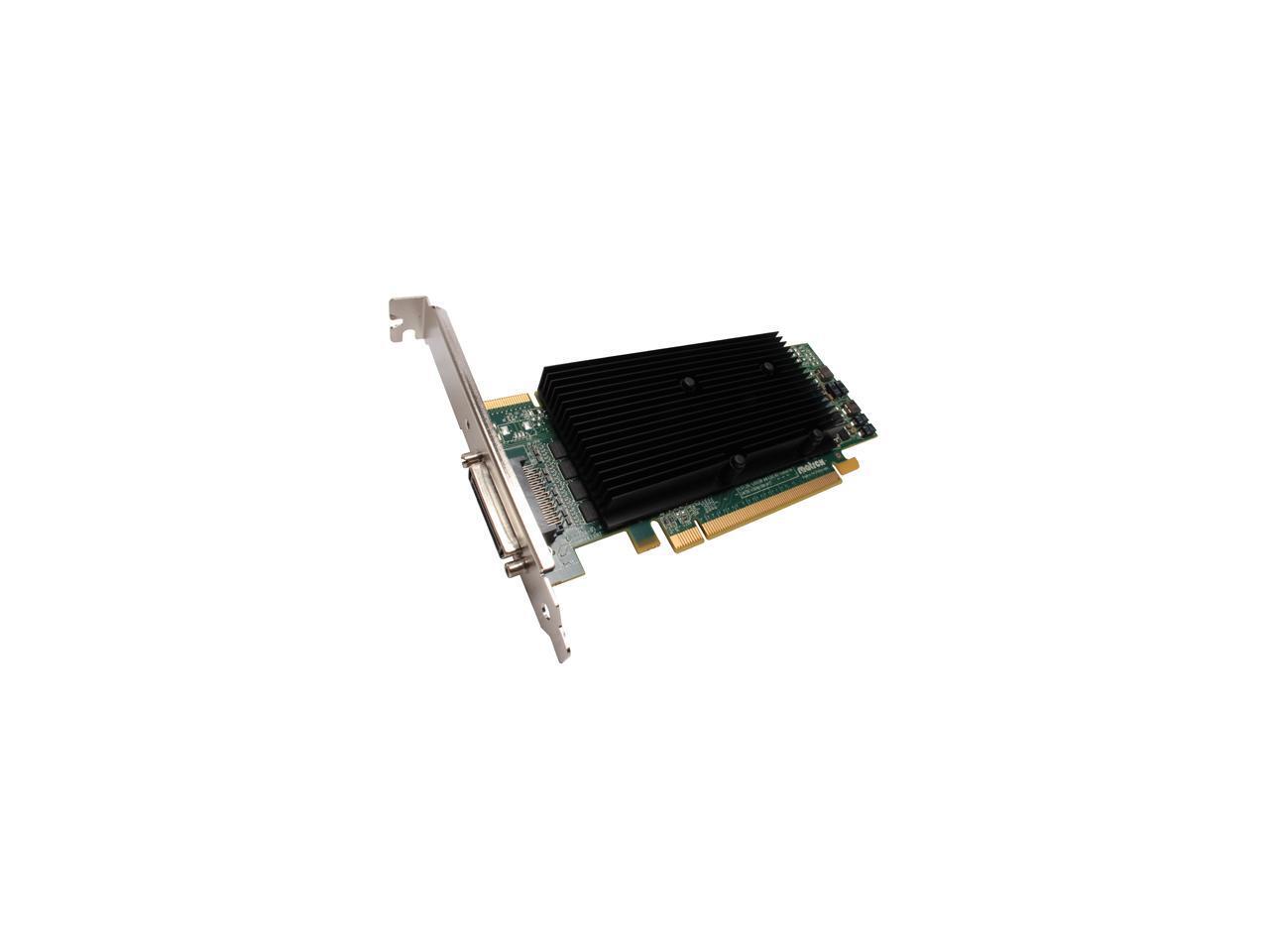 Matrox M9140-E512LAF 512MB GDDR2 PCI Express x16 Low Profile ...
