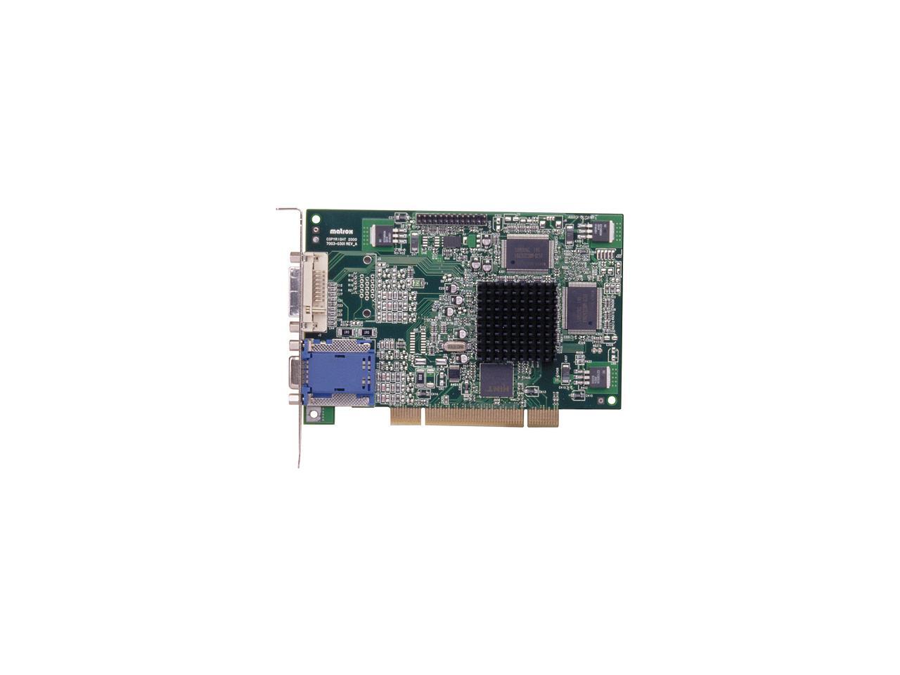 matrox G Series 32MB DDR PCI Video Card G45FMDVP32DSF - Newegg.com