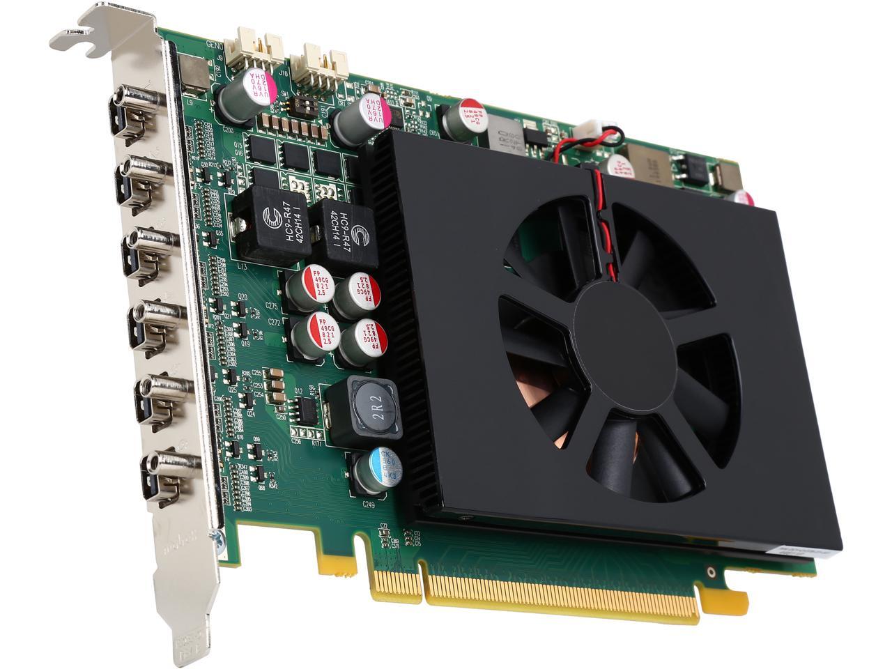 Matrox C680 C680-E4GBF 4GB GDDR5 PCI Express 3.0 x16 Full Height / Half ...