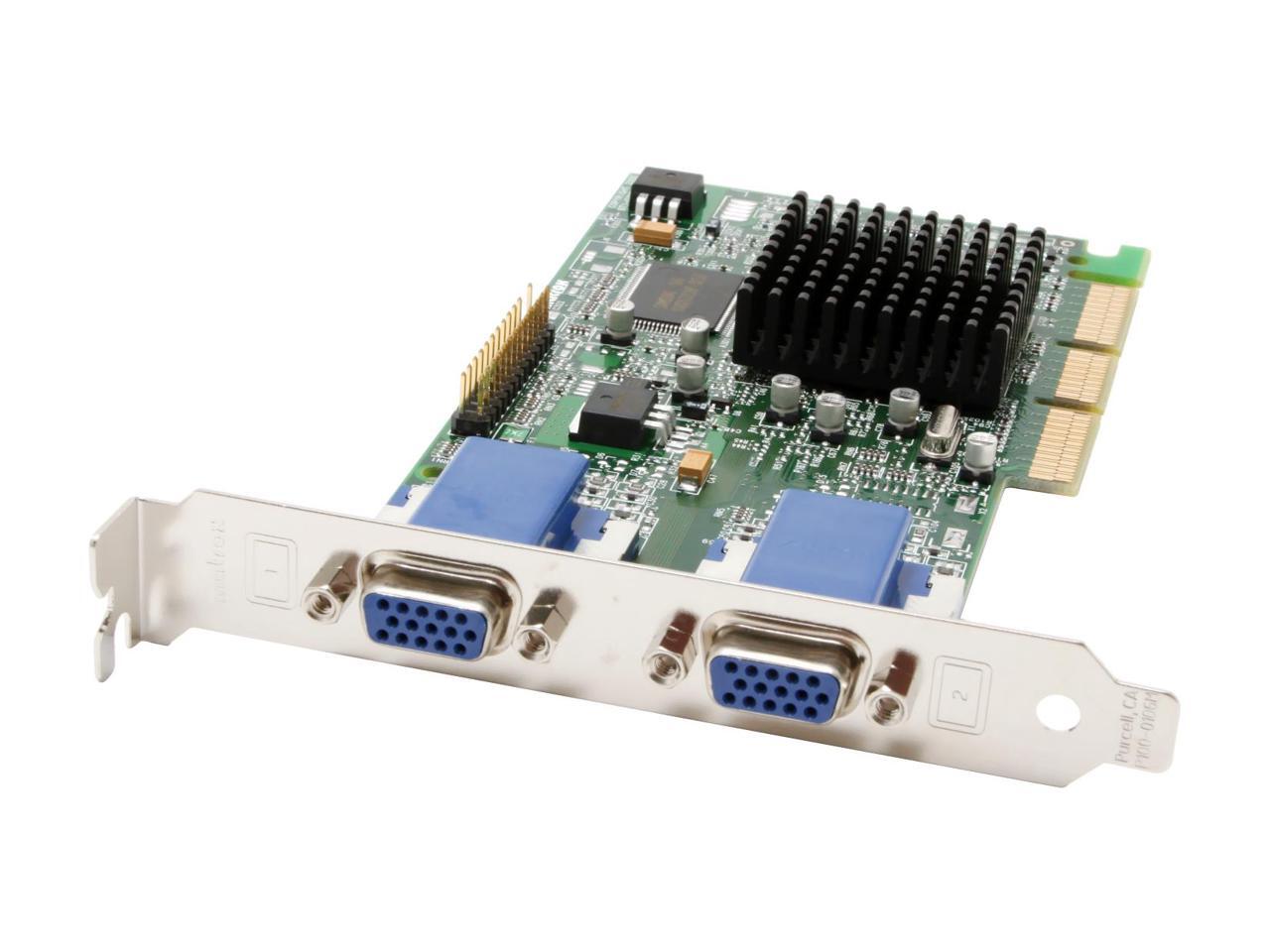 Matrox G450 G45FMDHA32DB-WB 32MB DDR AGP 2X/4X Workstation Video Card ...