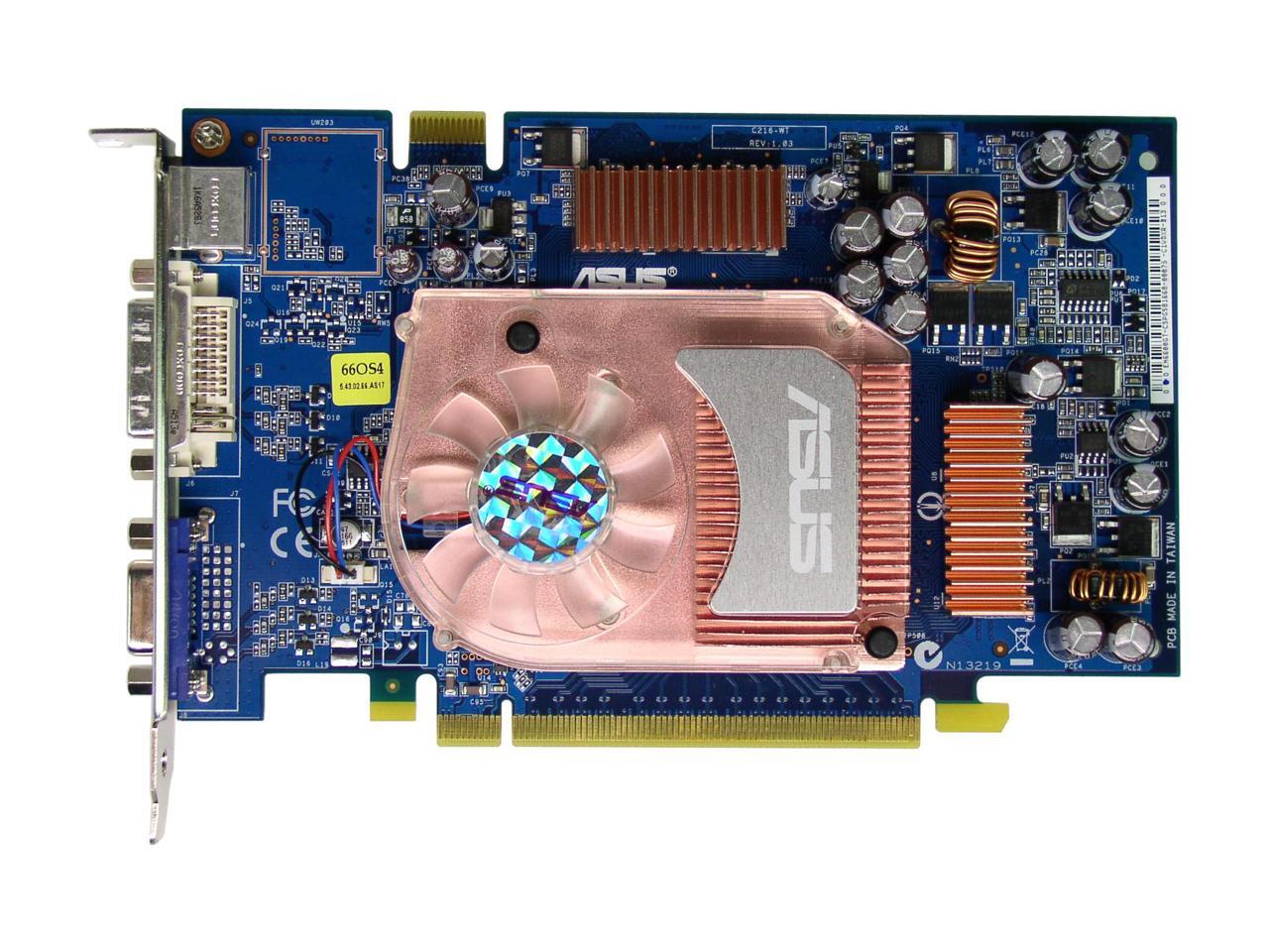 ASUS GeForce 6600GT DirectX 9 EN6600GT/HTD/256 Video Card - Newegg.com
