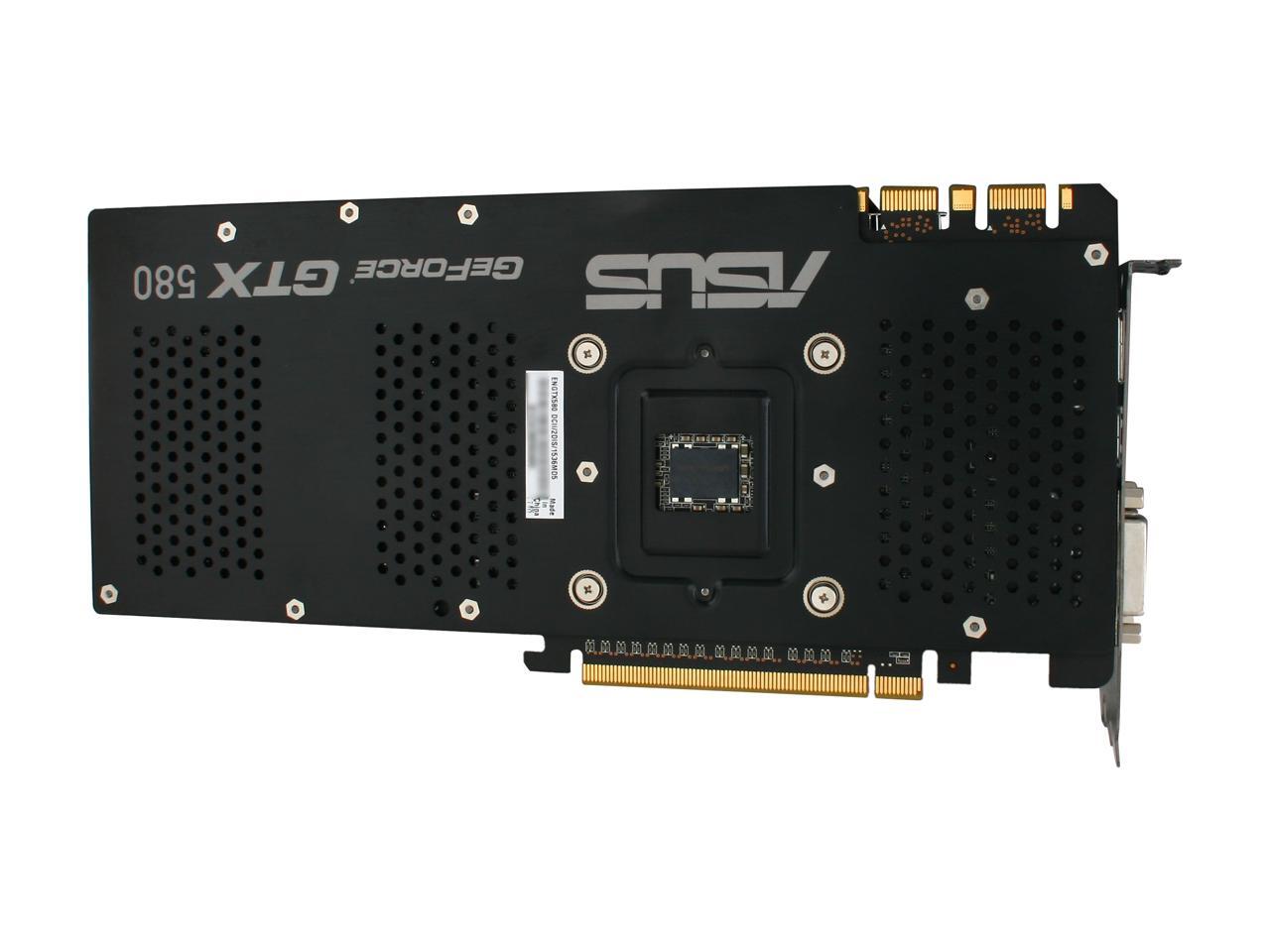 ASUS GeForce GTX 580 (Fermi) Video Card ENGTX580 DCII/2DIS/1536MD5 ...