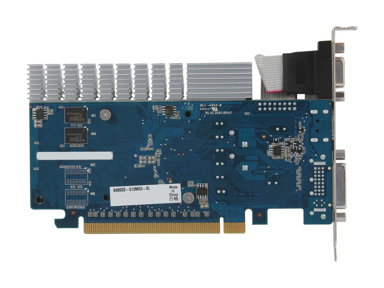 ASUS GeForce 8400 GS Video Card 8400GS-512MD3-SL - Newegg.com