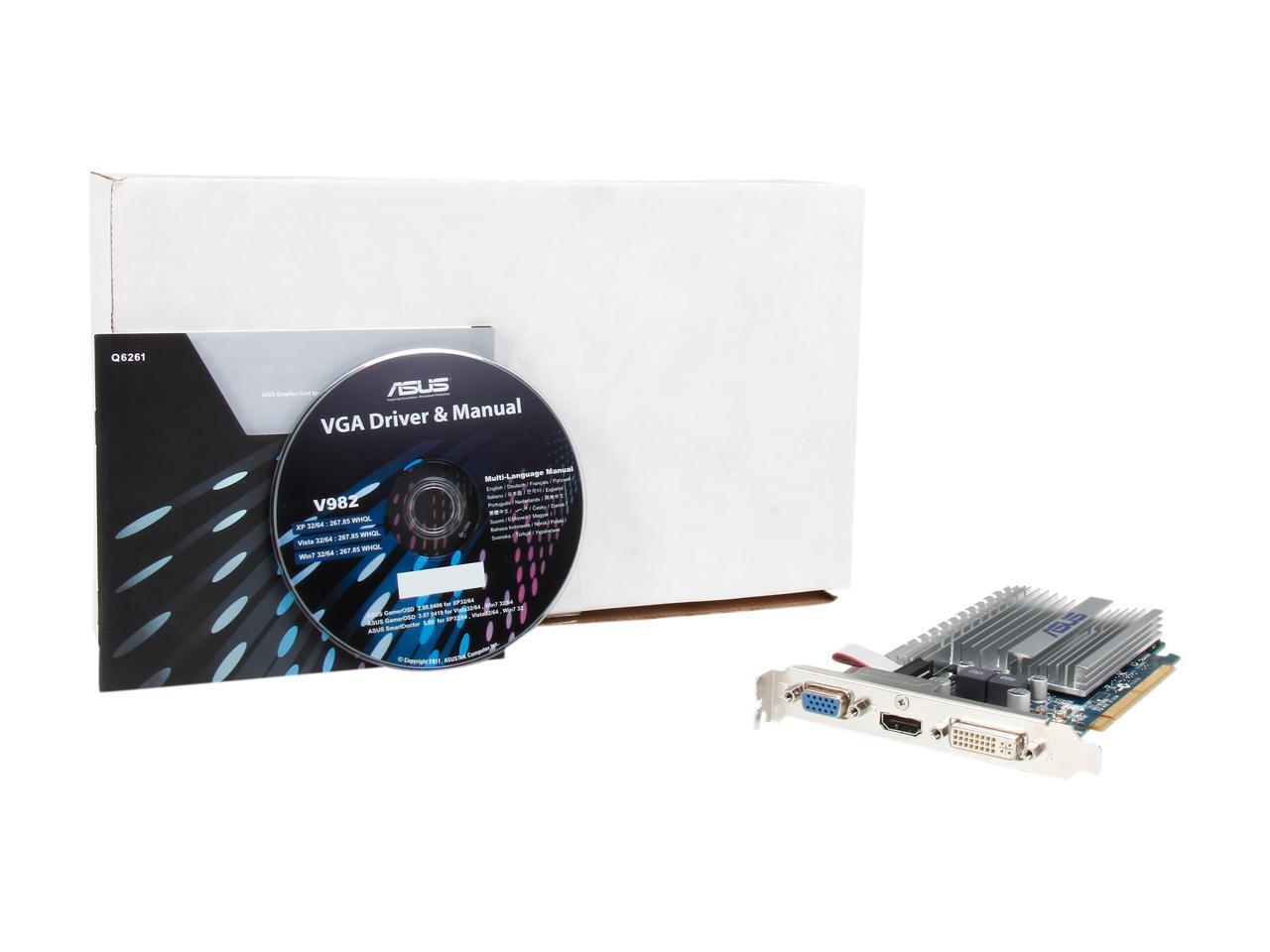 Refurbished: ASUS GeForce 8400 GS Video Card 8400GS-1GD3-SL - Newegg.com