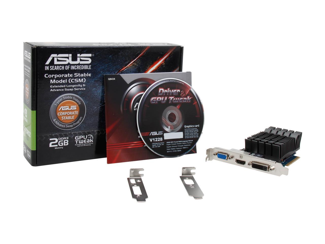 ASUS GeForce GT 720 Video Card GT720-2GD3-CSM - Newegg.ca