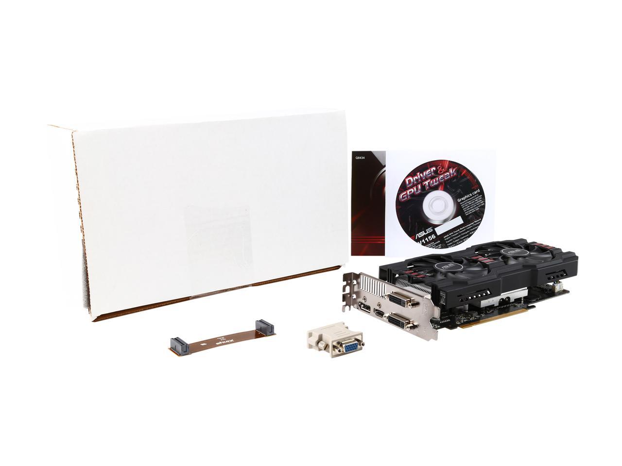 Refurbished: ASUS Radeon R9 270 Video Card R9270-DC2OC-2GD5 - Newegg.com