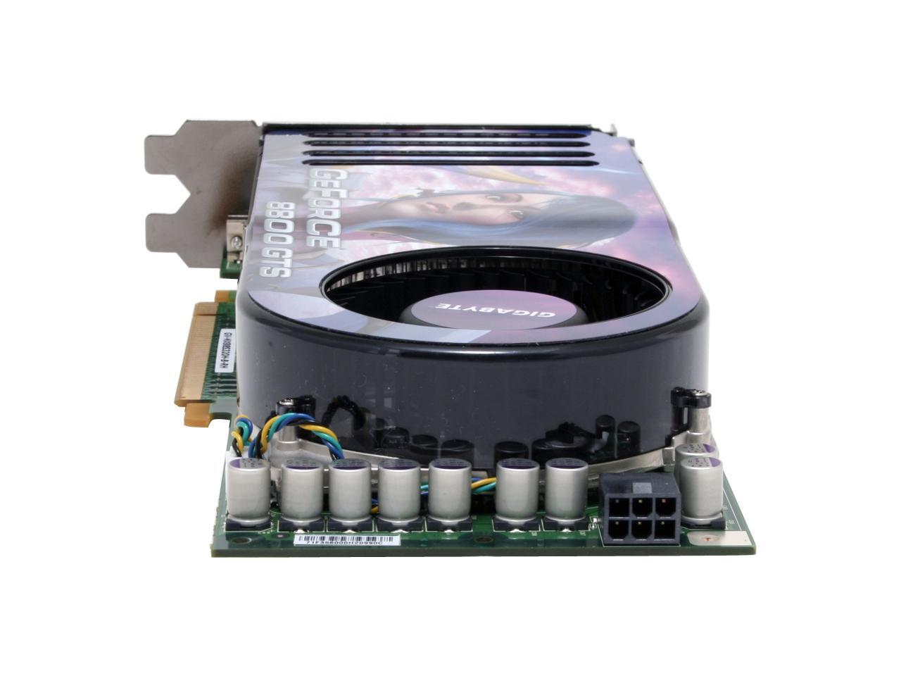 GIGABYTE GeForce 8800 GTS Video Card GV-NX88S320H-B-RH - Newegg.com