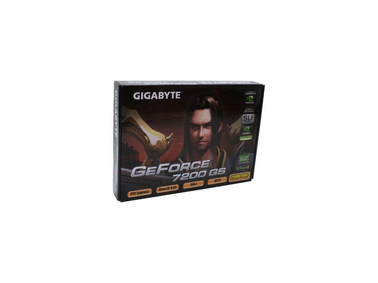 GIGABYTE GeForce 7200GS Video Card GV-NX72G512P2 - Newegg.com