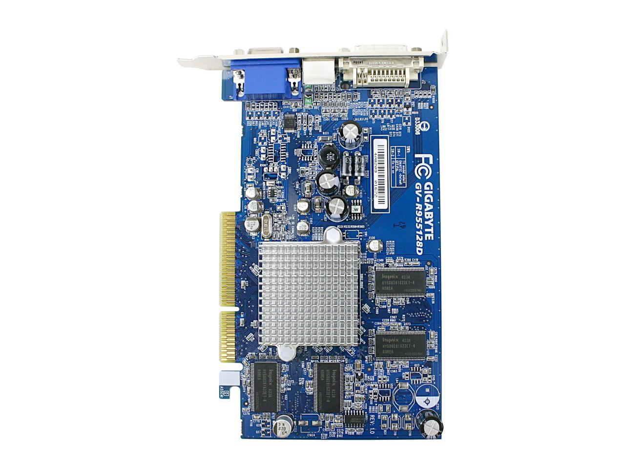 GIGABYTE Radeon 9550 Video Card GV-R955128D - Newegg.ca